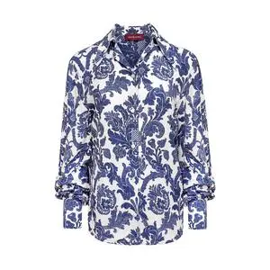 MANDRAGORA Blue / White Daya Blue White Blouse - Blue/white