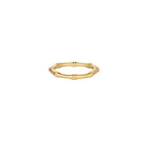 VANCHI Bamboo Ring - Gold