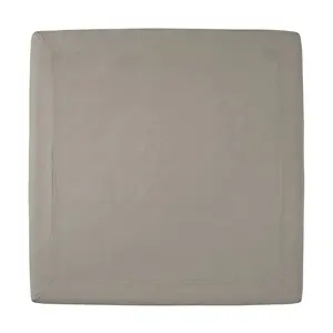 PURE PARIMA Sateen Fitted Sheet - Grey