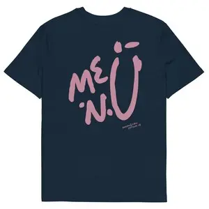 ANCHOR & CREW Navy Twelve Me.n.u Editions Organic Cotton T-shirt - Blue