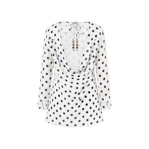 SUN CULTURE Pool Side Mini Dress In Polka