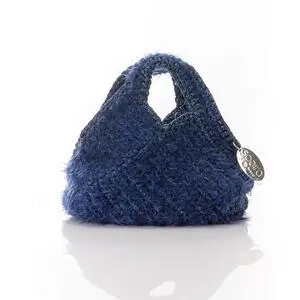 SPEIRA Mini Asymmetric Fuzzy Bag - Blue