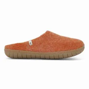 EGOS COPENHAGEN Clay Rubber Sole Slipper - Orange