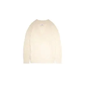 LA GRANNI Oversized V-neck Jumper