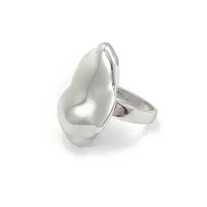 BIKO Molten Ring - Silver