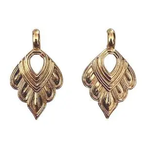 IN CAUDA VENENUM Sirius Earrings - Gold
