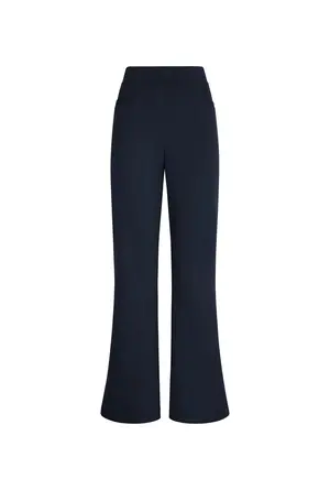 JAMES LAKELAND Navy Bootleg Trousers - Blue