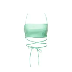 PALOMA LIRA 2000's Crop Top - Green