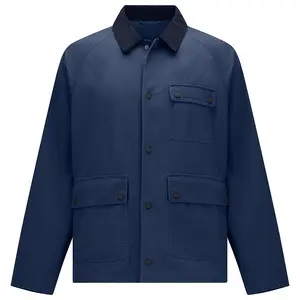 GUARDS LONDON Ernest Cotton Utility Jacket Navy - Blue