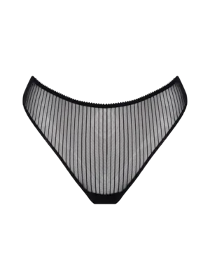 BONBON LINGERIE Stardust Thong - Black