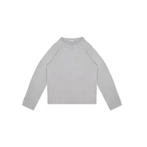 THE KOOZY Avary Sweatshirt In Melange - Grey