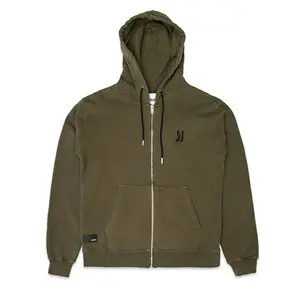 COMUNE Luka Zip-up Army - Green