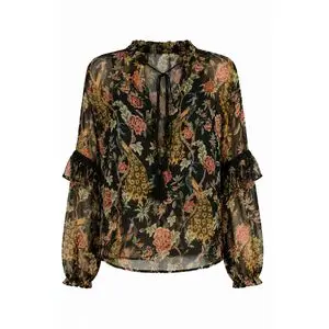 RAISHMA Renee Shirt - Black