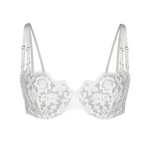 MONIQUE MORIN LINGERIE Frisson Balconette Bra - White