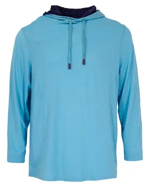 LORDS OF HARLECH Hugo Hoodie - Teal