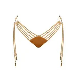 IVY SWIMWEAR Aurora In Bikini Bottoms - Gold