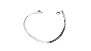 SPERO LONDON Herringbone Sterling Snake Bracelet - Silver