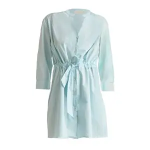 REISTOR Short Tie Waist Dress