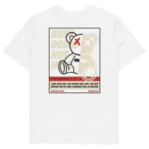 ANCHOR & CREW Four Busy Doing Nothing Editions Organic Cotton T-shirt - White
