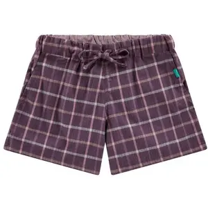 LOUNGERS Loungewear Shorts Sunda Tiger Design - Grey