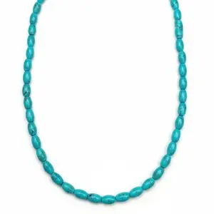 LENI JAMES The Marbella Turquoise Necklace - Blue