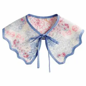 MY LITTLE NATURE False Collar For Her Detachable Collar For Tie Collar - Blue