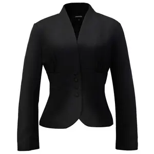 SMART AND JOY Fit-and-flare Blazer - Black