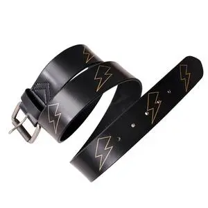 VIDA VIDA Lightning Strike Leather Belt