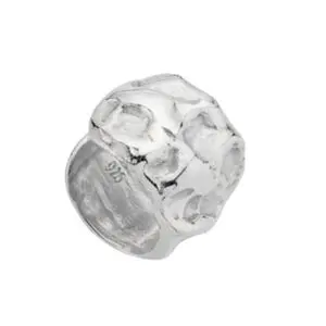 LINYA JEWELLERY Yora Amorphous Cartilage Earrings - Silver