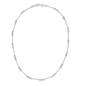 ZOË & MORGAN Clio Necklace 40cm - Silver