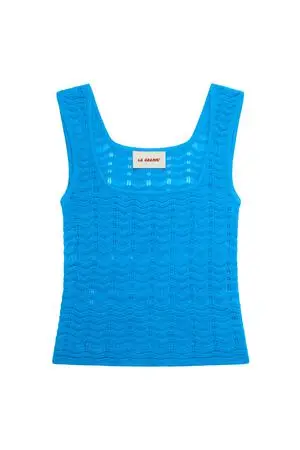 LA GRANNI Marsito Top Turquoise - Blue