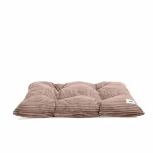 CAFIDE Corduroy Dog Bed Cushion Mocha Beige, Bela - Brown