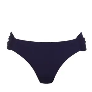 LULA-RU Ruched Bottoms Navy - Blue