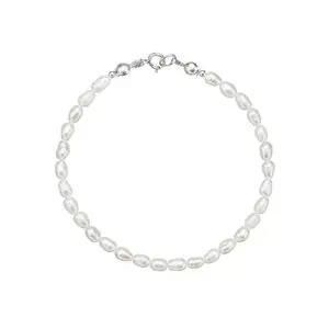 LILY & ROO Seed Pearl Bracelet - Silver
