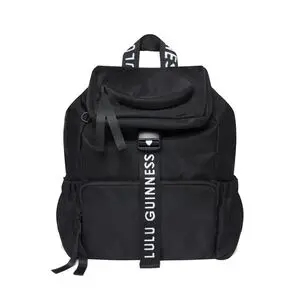Lulu Guinness Millie Backpack - Black