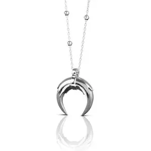 KASUN LONDON Claw Pendant - Silver
