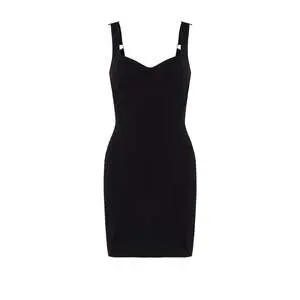 PCFG Free Heaven Bodycon Mini Dress Jet - Black