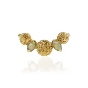 LEE RENEE Dahlia Opal Ring - Gold