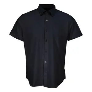 LORDS OF HARLECH Todd Knit Shirt - Black