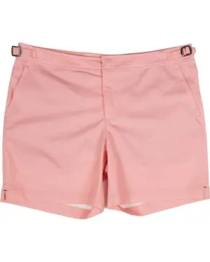 LORDS OF HARLECH Pool Oxford Fresh Swim Short - Pink