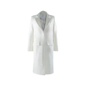 VESTIAIRE D'UN OISEAU LIBRE Cashmere Coat - White