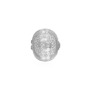 FAR EAST JEWELRY Handcrafted Drumbeat Ring
