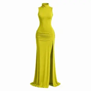 MAISON DE GALA Isadora Lime Gown - Green