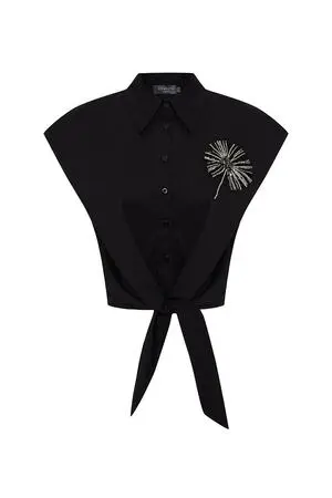 EXQUISE Kimberly Embellished Shirt