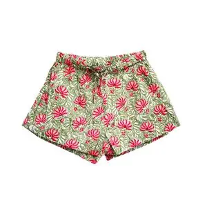 LIME TREE DESIGN Jaipur And Pink Shorts - Green