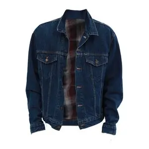 QUILLATTIRE Customised Vintage Levis Denim Jacket - Blue