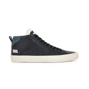 SPRINGA | UNIQUE VULCANIZED SNEAKERS ITALIAN HANDMADE Wavy Leather High Top Sneakers