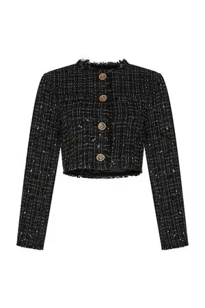 GOD SAVE QUEENS Asap Tweed Jacket