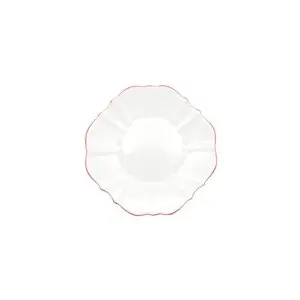Twig New York Amelie Roseate 7 In. Bread & Butter Plate - White/yellow