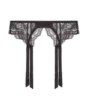 JOURNELLE Anais Suspender Belt Noir - Black